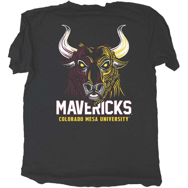 The Duck Co. Dramatic Mascot Tee w/Mav Logo on Front & Mav Logo ...